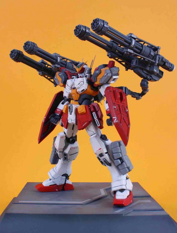Custom Build: MG 1/100 Gundam Heavyarms "Quad Gatling" - Gundam Kits ...