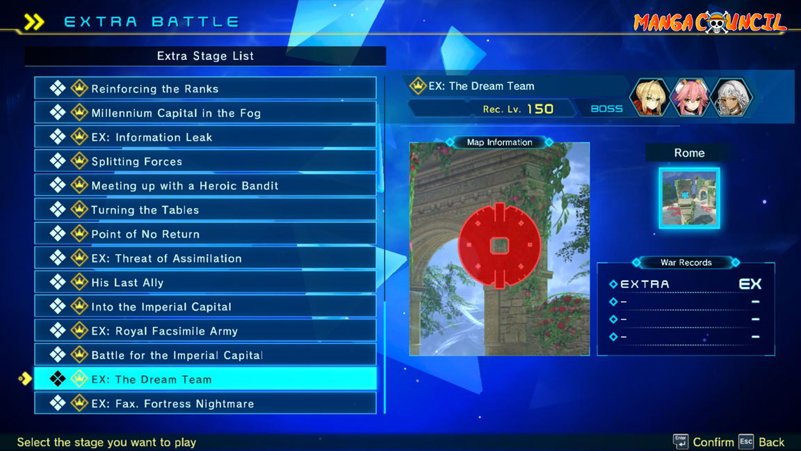 Fate/Extella Link Save Game | Manga Council