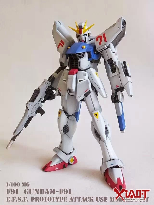 Gundam Family: MG 1/100 F91 Gundam F91 Painted Build