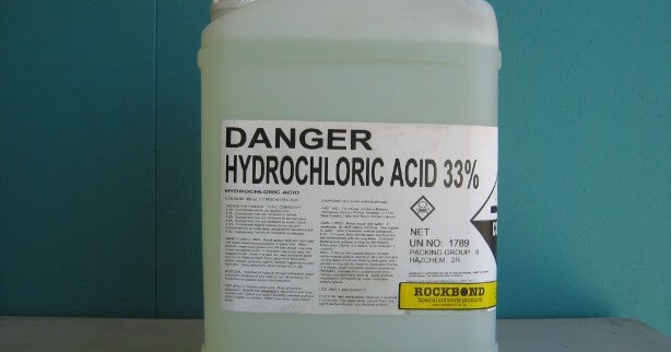 Material Safety Data Sheet HCl