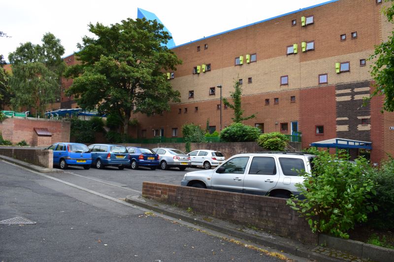Photographs Of Newcastle: Byker Wall