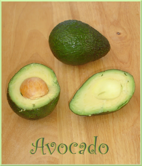 Veggie Platter: Avocado - Soy Flour Rotis