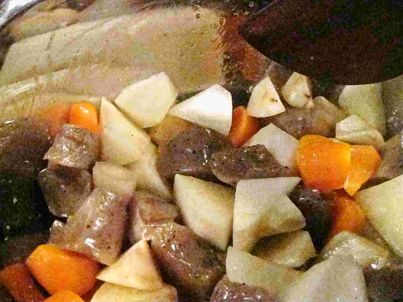 Recipes for Tom: Kenchinjiru / root vegetable and tofu soup