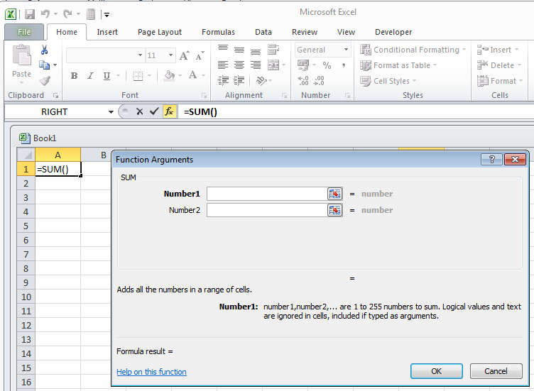 เทคนิคการใช้งาน Excel 2000 ตอนที่ 8 - สูตร excel รวมสูตร excel ฟังก ...