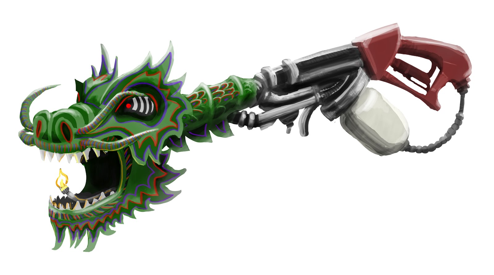 The Work of Lee Alailima-Rose: Flamethrower!!!!