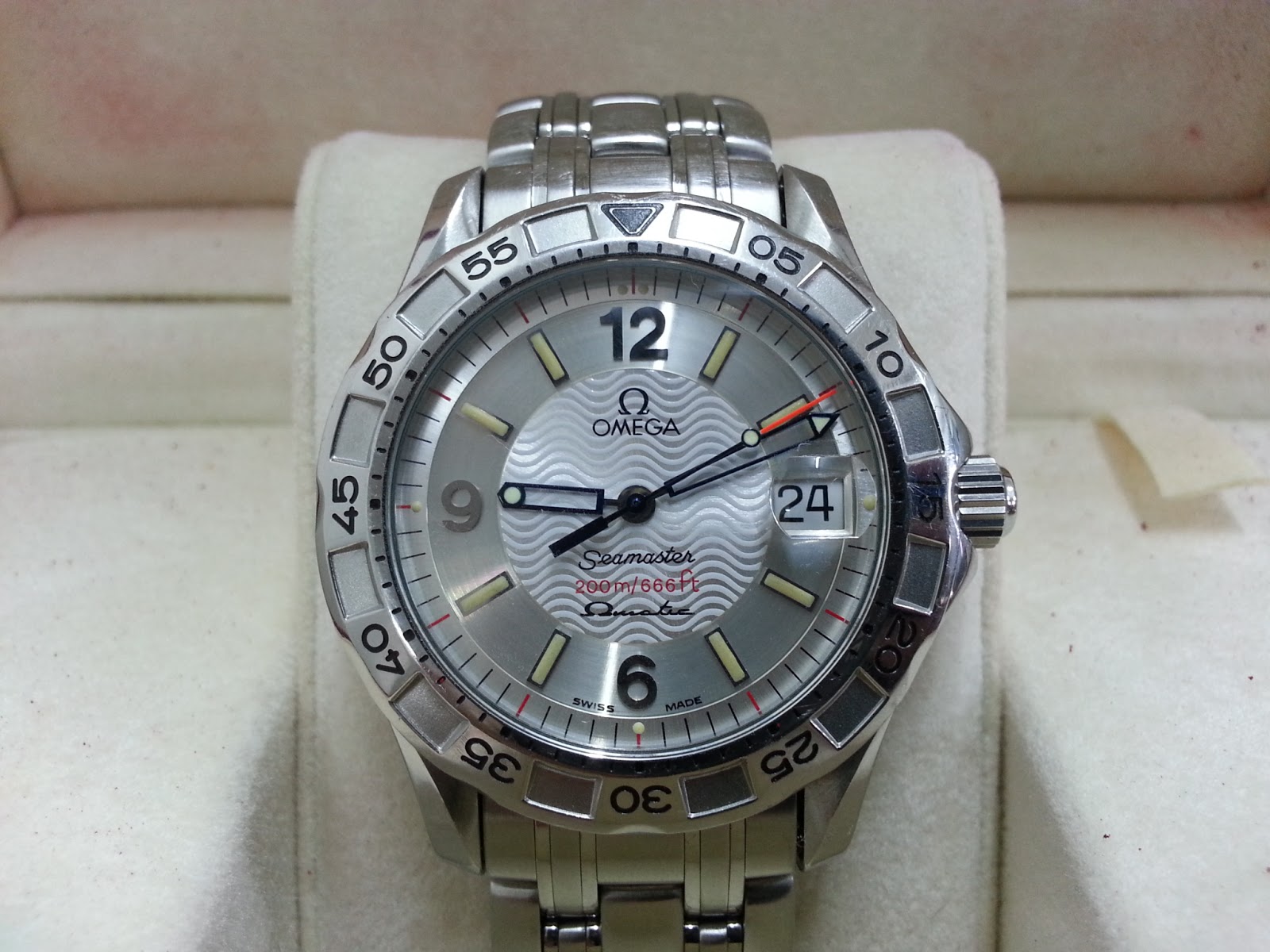 Pesona Jam: Authentic Omega Seamaster 200 Omegamatic