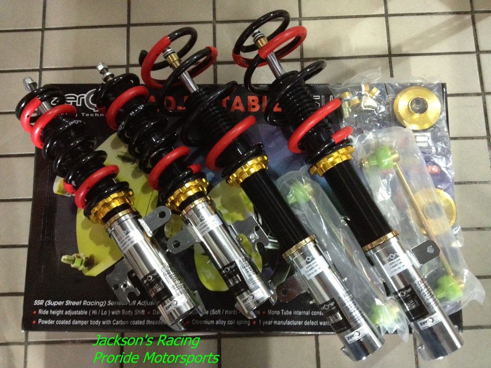 Pro-ride Motorsports: Zerone SSR 700 Fully Adjustable Suspension