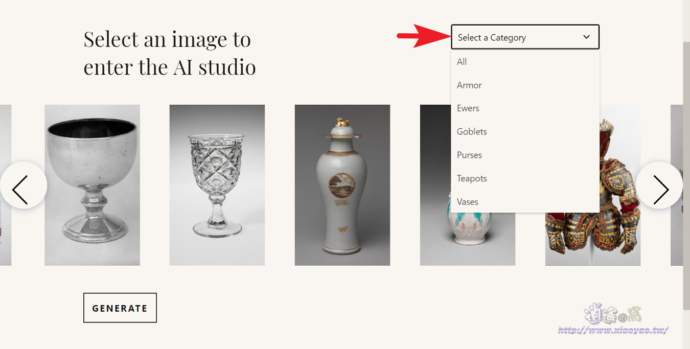 Gen Studio 使用 AI 創造全新的藝術品圖片，透過人工智能激發全球藝術聯繫