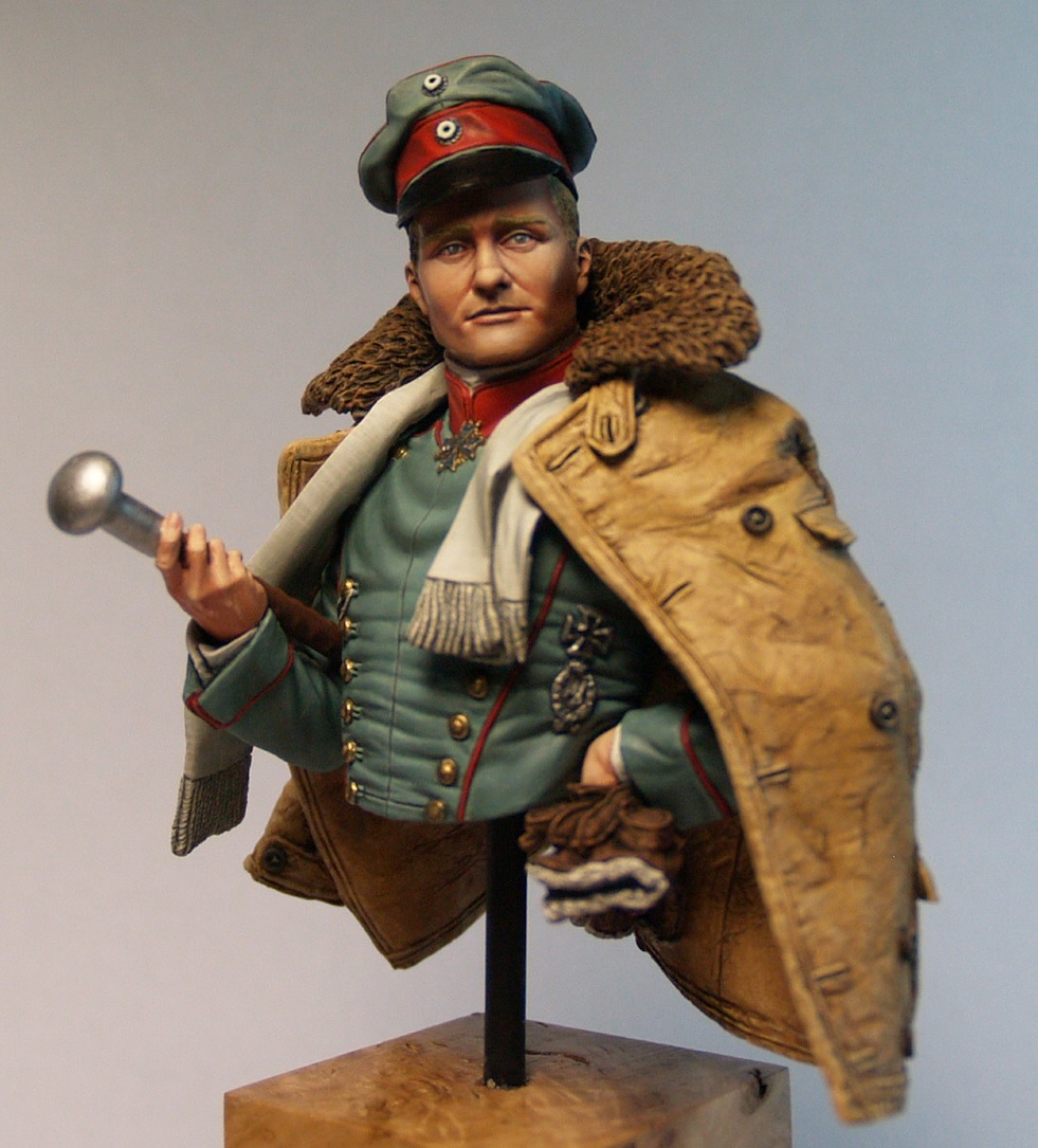 Miniatures, Paint and History: Red Baron Bust by Alexandros Models