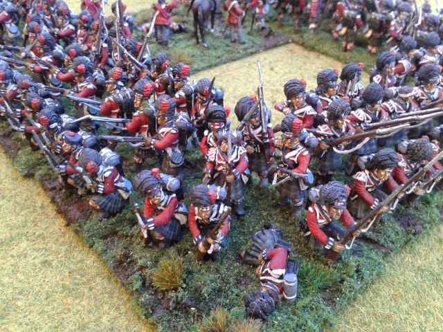 The British Army At Waterloo: 42nd Foot (The Black Watch) - finished!