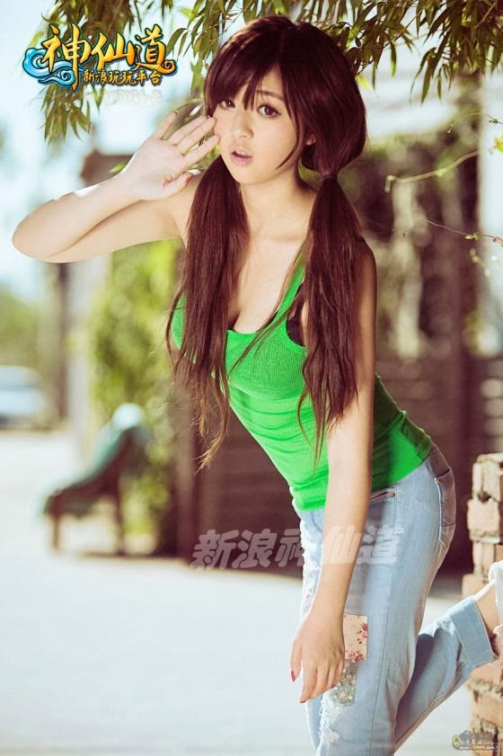 Cute and Sexy Li Meng Tian