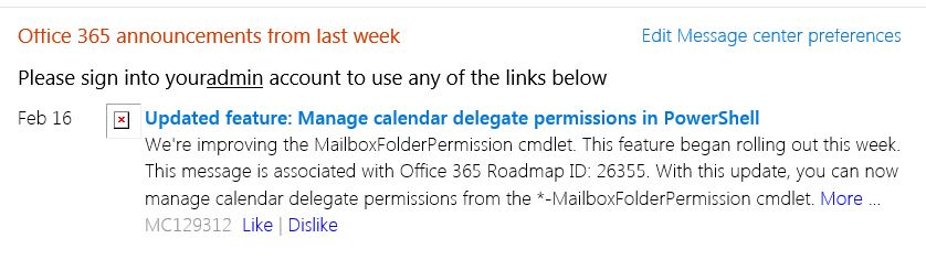 Sumatra's Calendar Server Blog: New in Office 365: PowerShell and ...