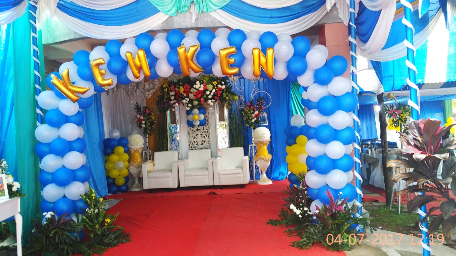 DEKORASI BALON: DEKORASI ULTAH