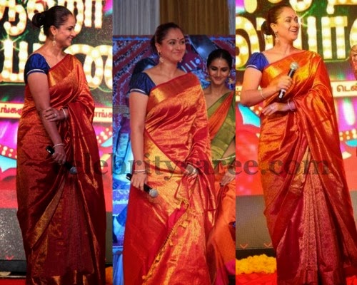 Simran in Bridal Silk Saree - Saree Blouse Patterns