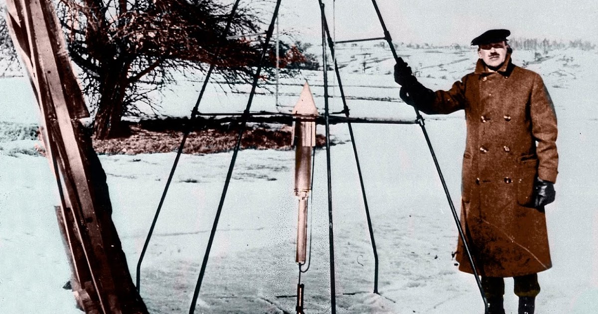Great Discoveries in Science: Dr. Robert Goddard Launches First Liquid ...