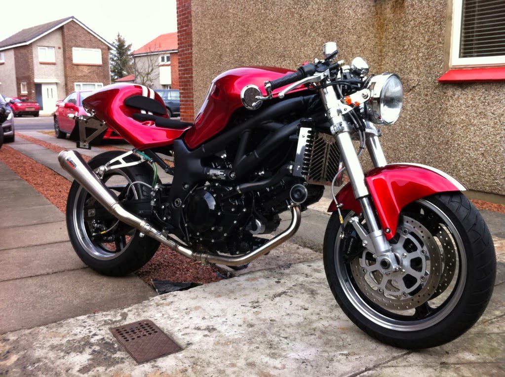 Suzuki SV 650 Cafe Racer - way2speed