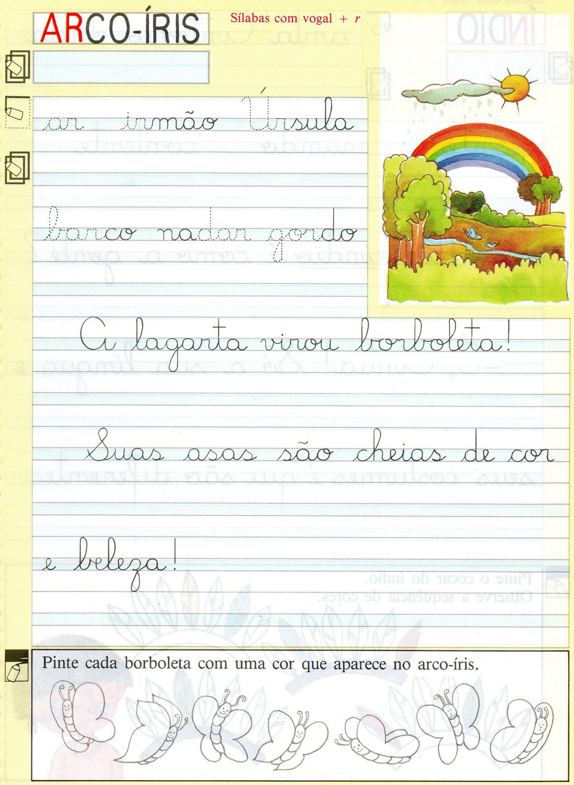 ♥Sugestão De Atividade Escolar♥: Assim se Aprende Caligrafia