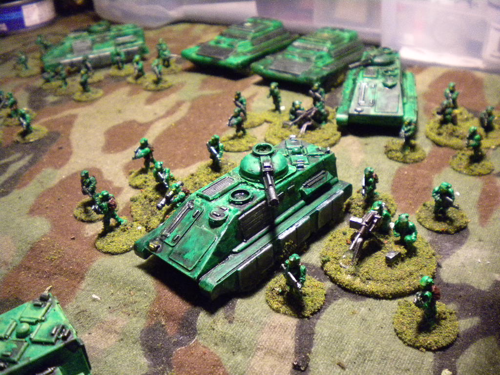 Federation & Empire 15mm Sci-Fi: Federal Army Armored Planetary Assault ...