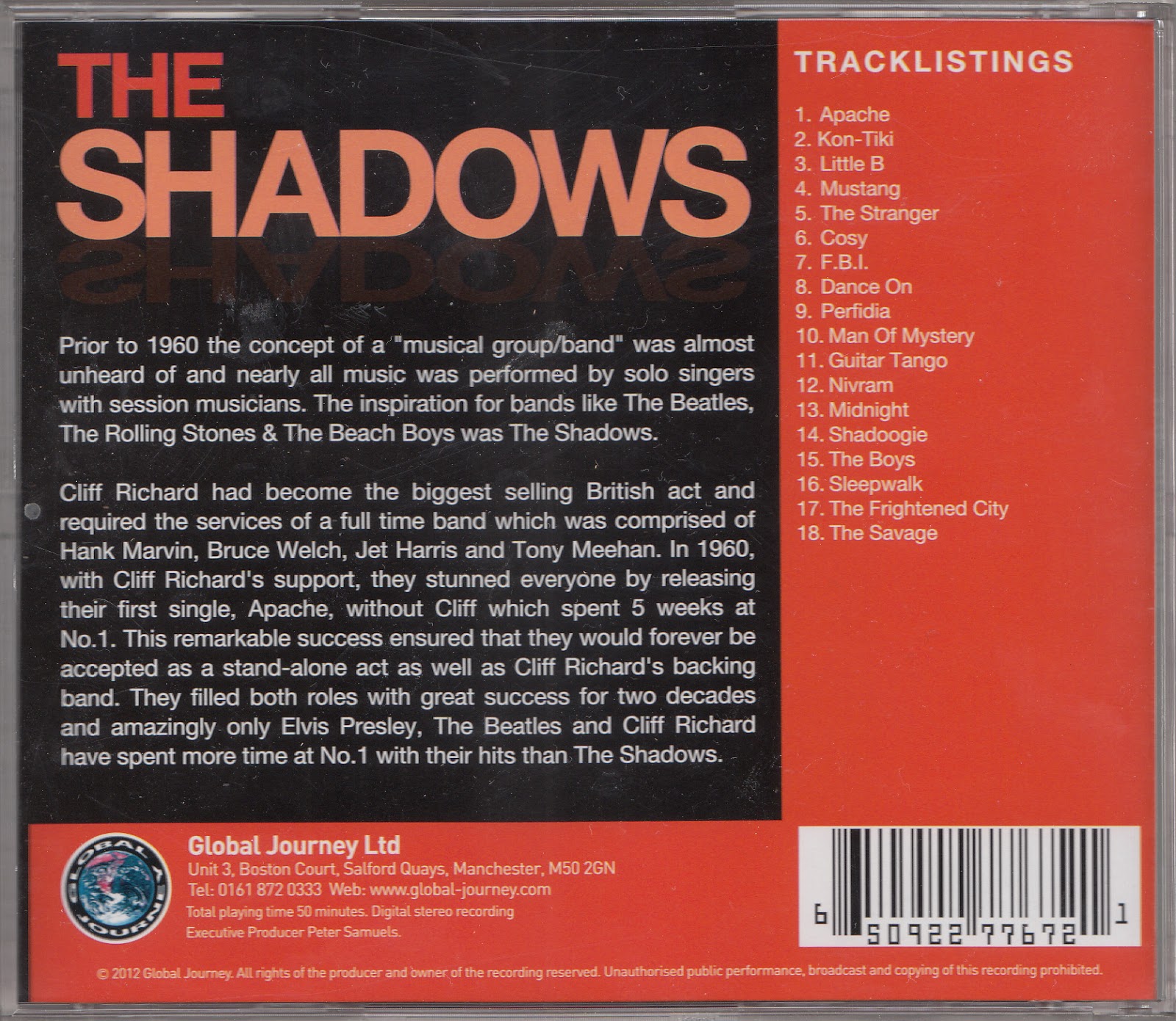 Rock 'n' roll is here to stay: Shadows - Apache