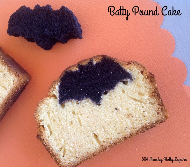 504 Main by Holly Lefevre: Halloween Batty Pound Cake