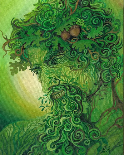 American Folkloric Witchcraft: Faces of the Oak King