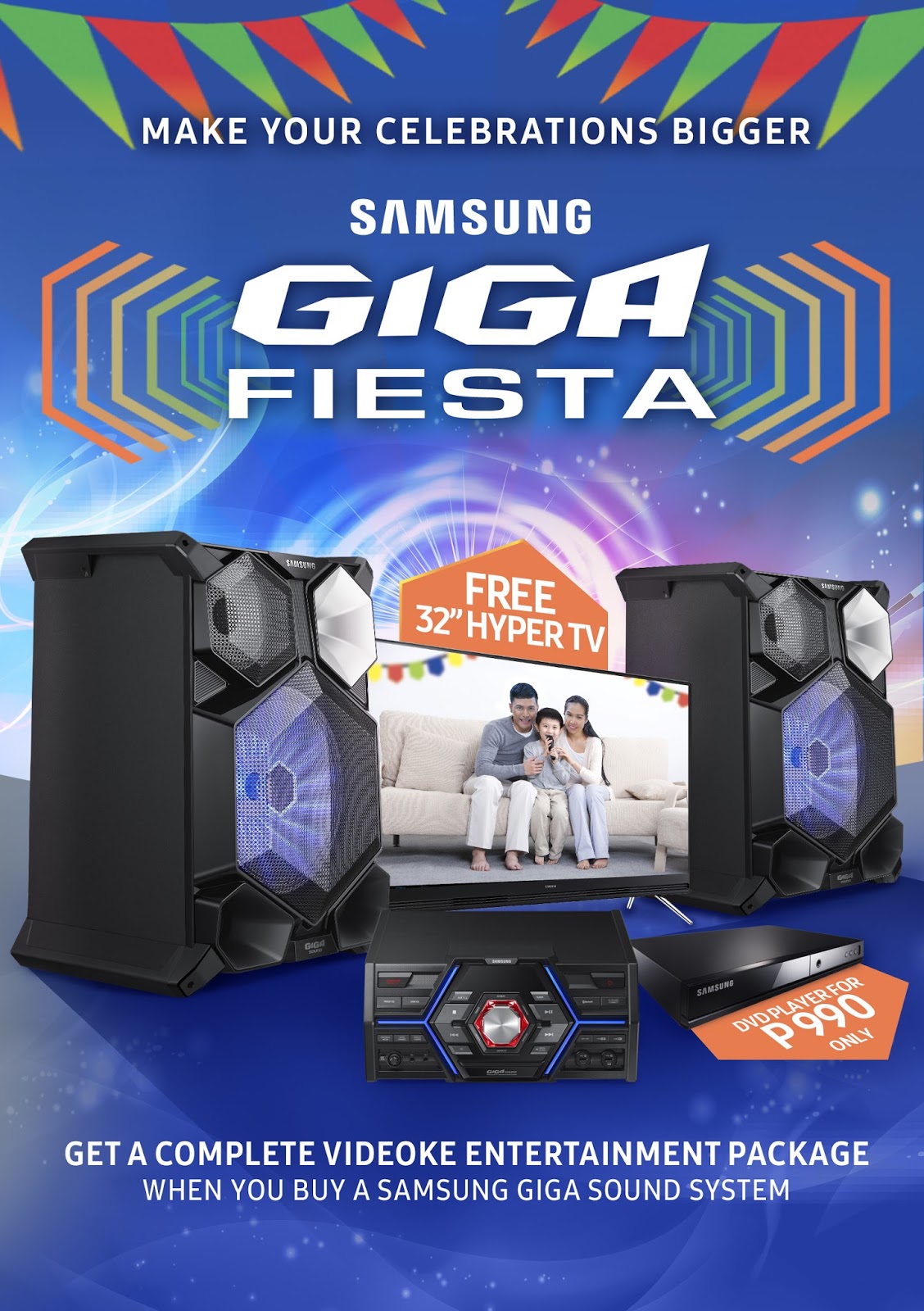 .: Make Your Celebrations Bigger with the Samsung GIGA Fiesta Promo