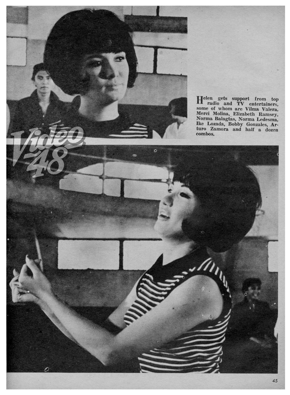 Video 48: THE SIXTIES # 1084: HELEN GAMBOA, ROGER CALVIN, DANTE RIVERO ...