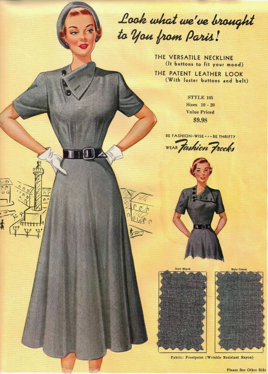 ADORED VINTAGE: Fashion Frocks (Harford Frocks) Fabric Swatches