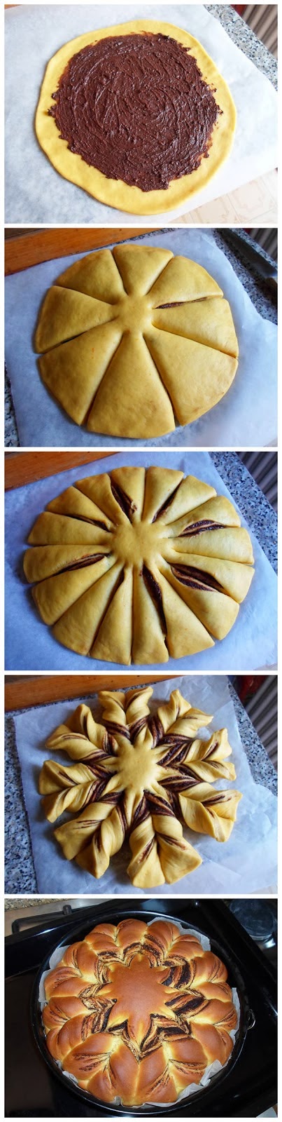 Star shaped Brioche Bread ~ Easy Food Recipe Blog