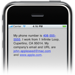 Doug Berringer: Dissabling Phone Number Detection In IOS Uiwebview