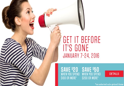 Canadian Daily Deals: Sears Get It Before It's Gone Discount Promo ...