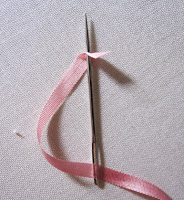 Joyous Notions: Stitch of the Month! Silk Ribbon Embroidery - Simple ...