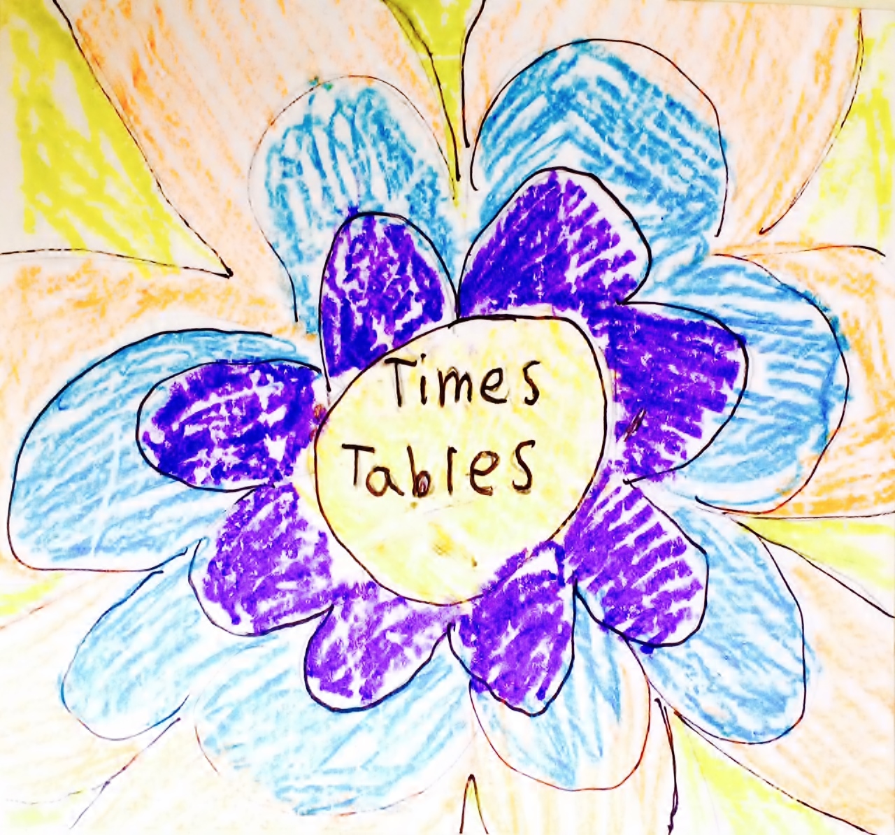A TREE AND ITS FRUIT HOMESCHOOL: TIMES TABLE FLOWERS