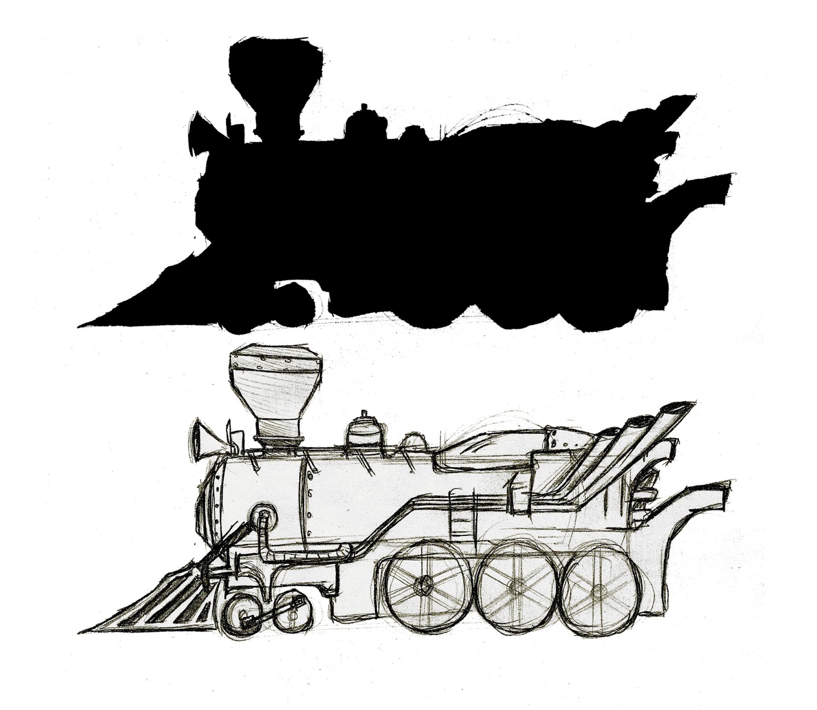 Bachelor of Creative Technologies: Steam Train Concept in 3 LOD's