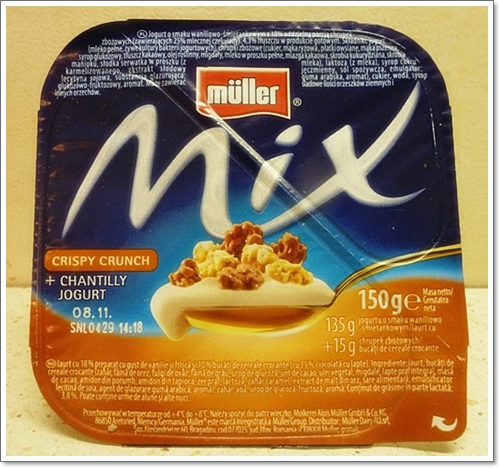 3 w 1- czyli to, co lubię najbardziej :): 3) Jogurt 'Muller Mix' o ...