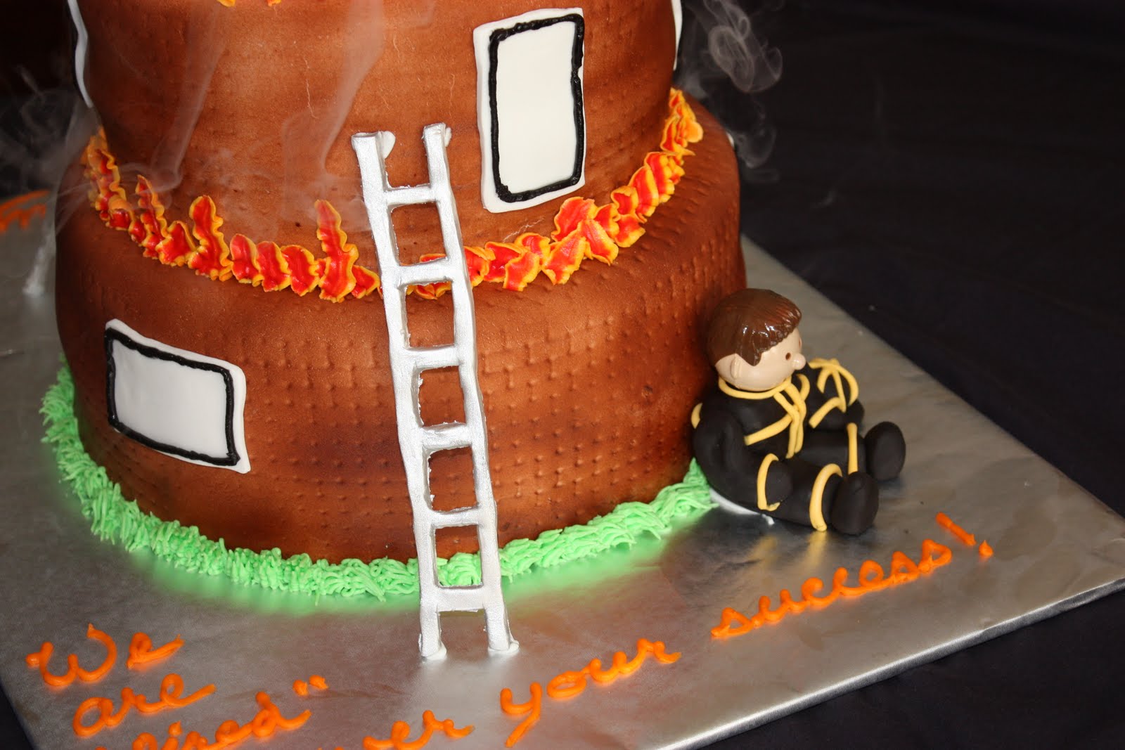 Sweet On You-Designer Cups & Cakes: Firefighter Cake