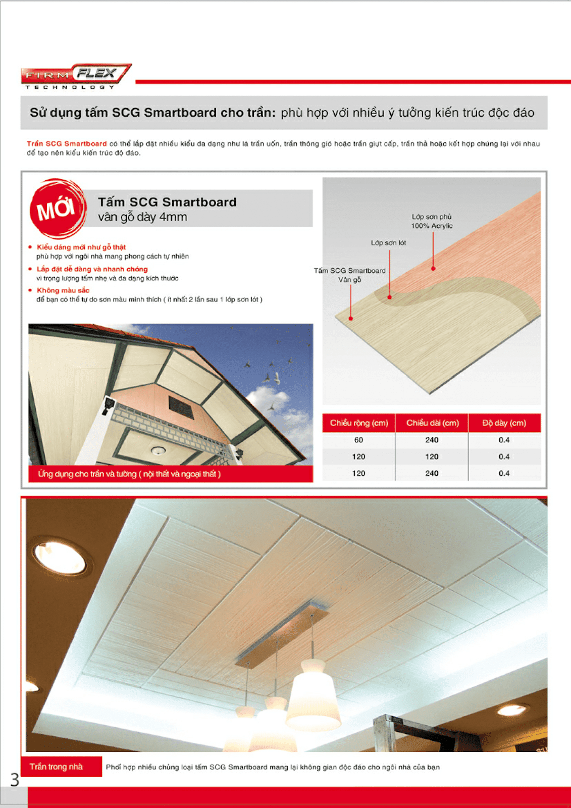Catalog tấm Xi Măng Smatboard SCG Thái Lan ~ VLXD5S