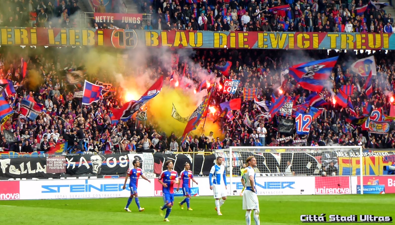 Città Stadi Ultras: FC Basel - Grasshoppers Zürich