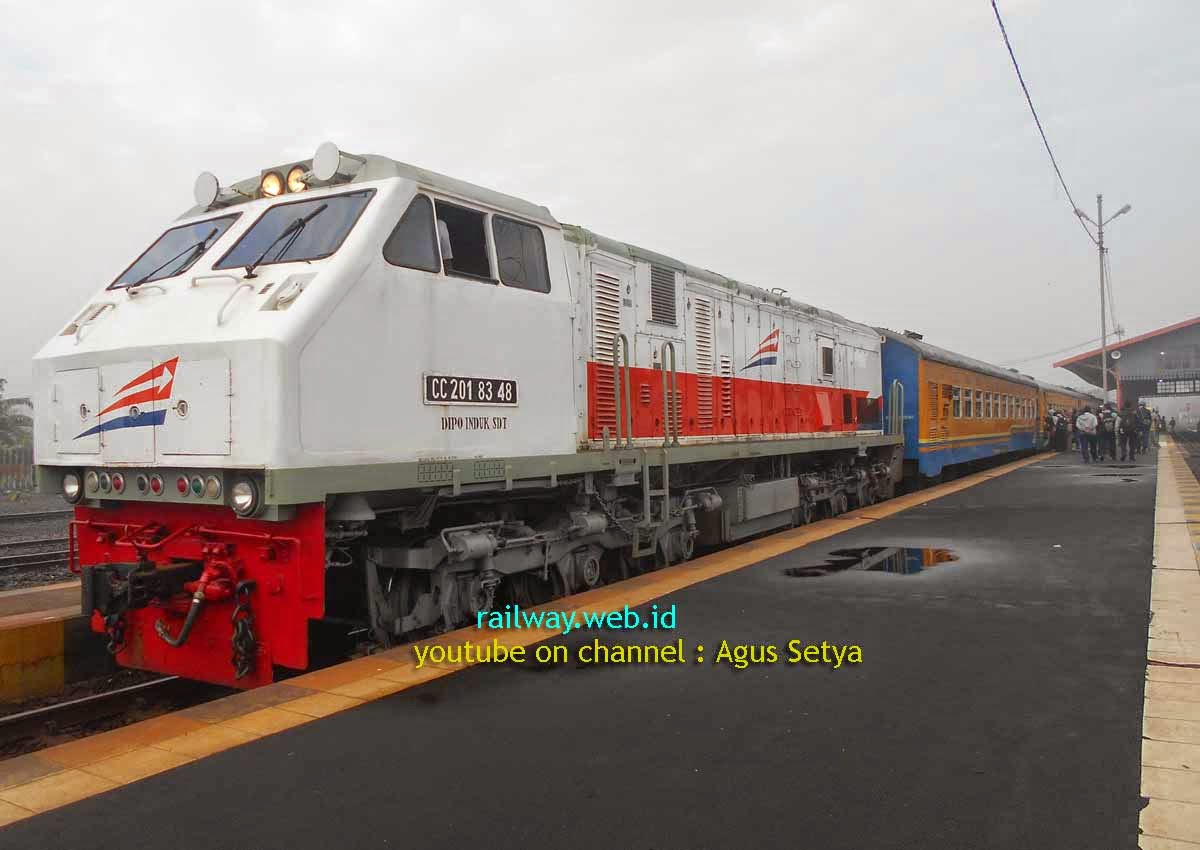 Gambar Lokomotif CC201 83 48 Cat Putih | Seputar Kereta Api