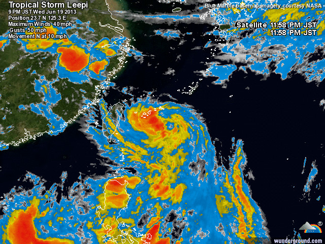 FILOSOFIA CLIMÁTICA: TEMPESTADE TROPICAL LEEPI