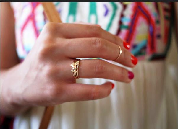 A Pair of High Heels: How to wear Thin Rings| Cómo llevar los anillos finos