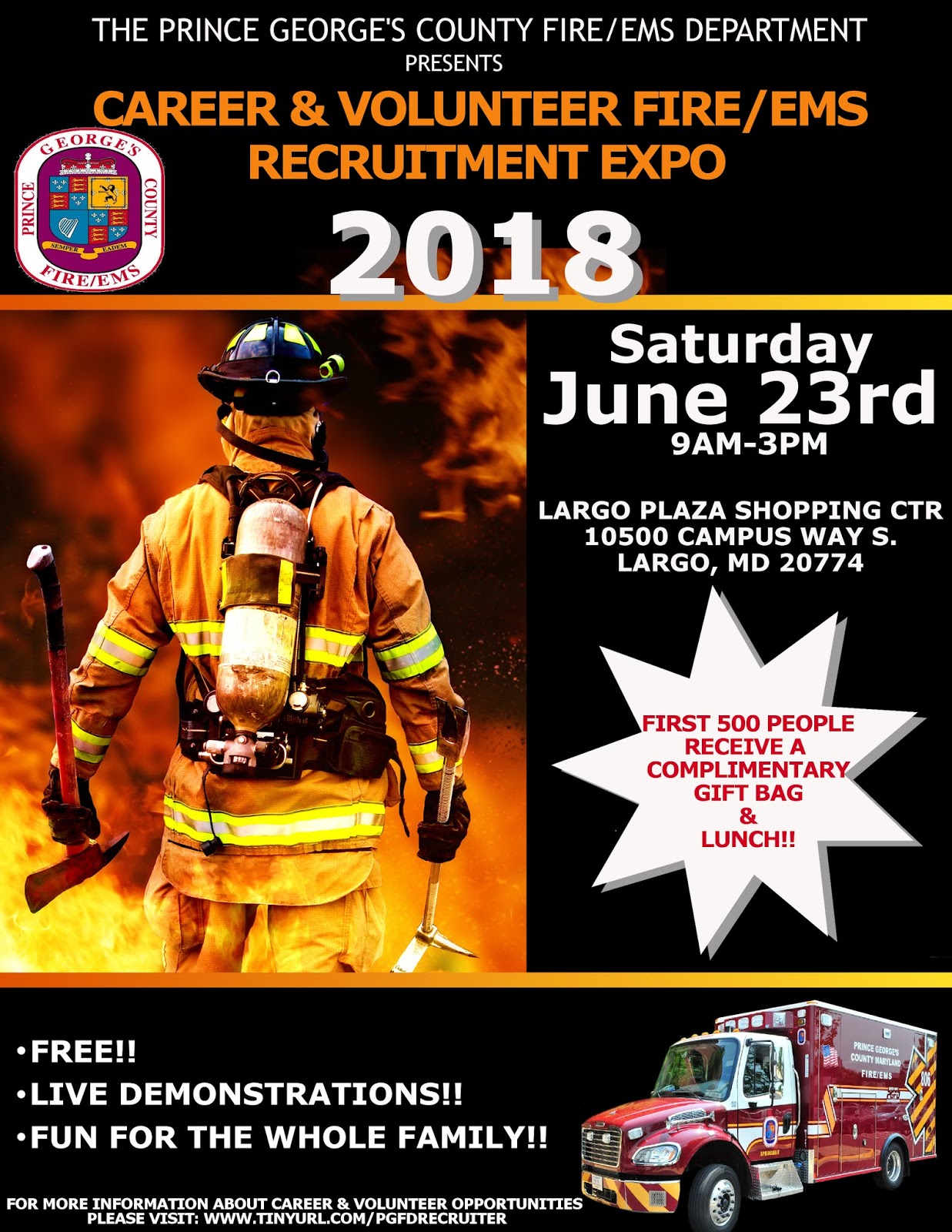 Career & Volunteer Fire/EMS Recruitment Expo
