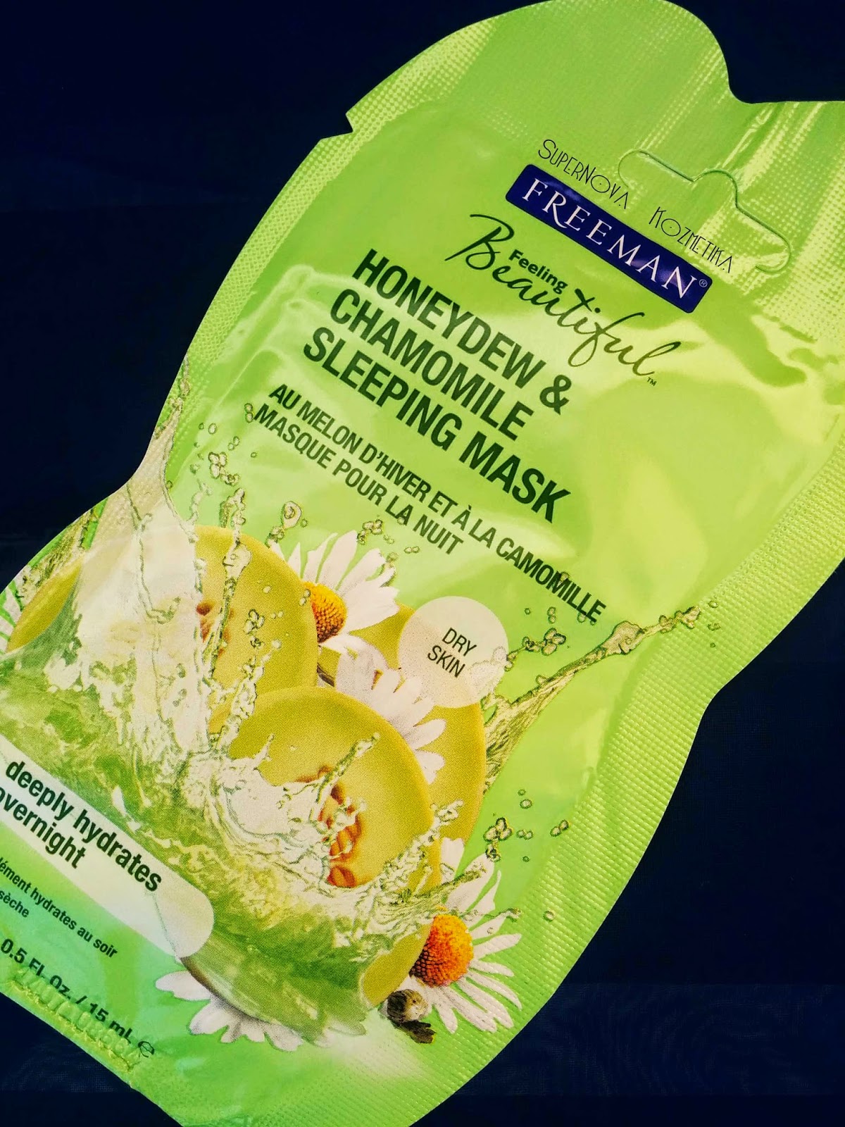 SuperNova Kozmetika: Freeman Honeydew & Camomile Sleeping Mask