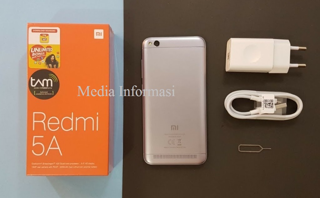 Specification Xiaomi Redmi 5A - Media Informasi