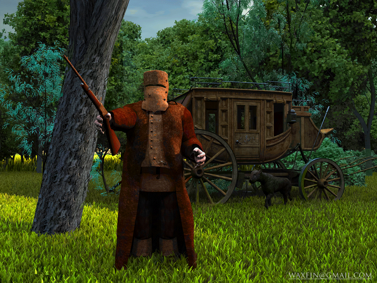 Andrew Finnie Portfolio: Ned Kelly: Australian Bush Ranger