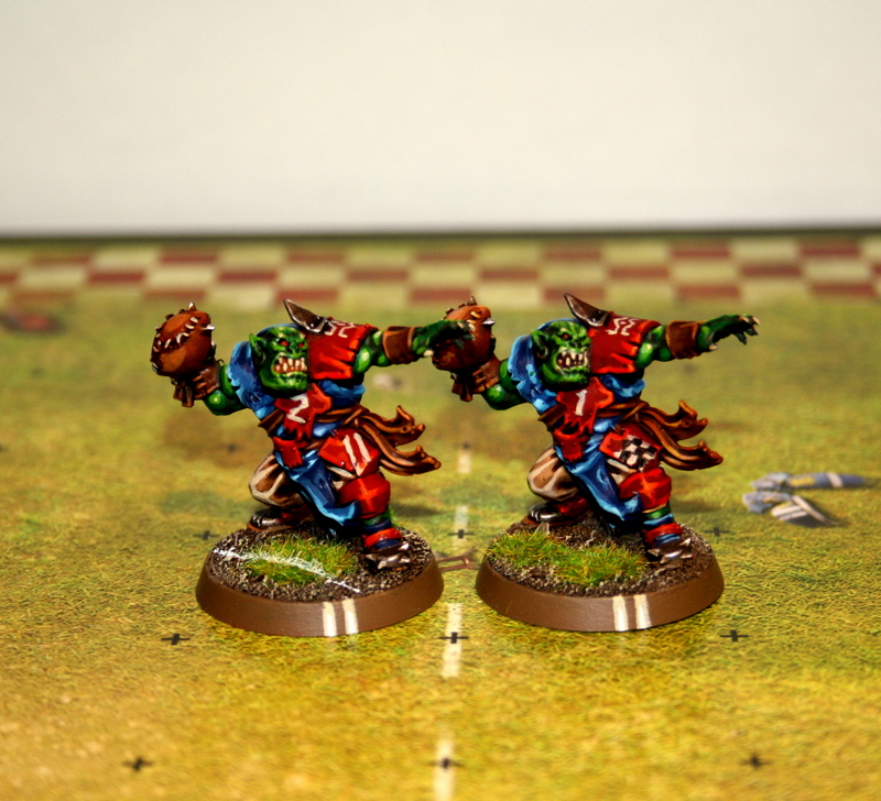 The Art of War: Blood Bowl: New Orcs in Gouged Eye Colors