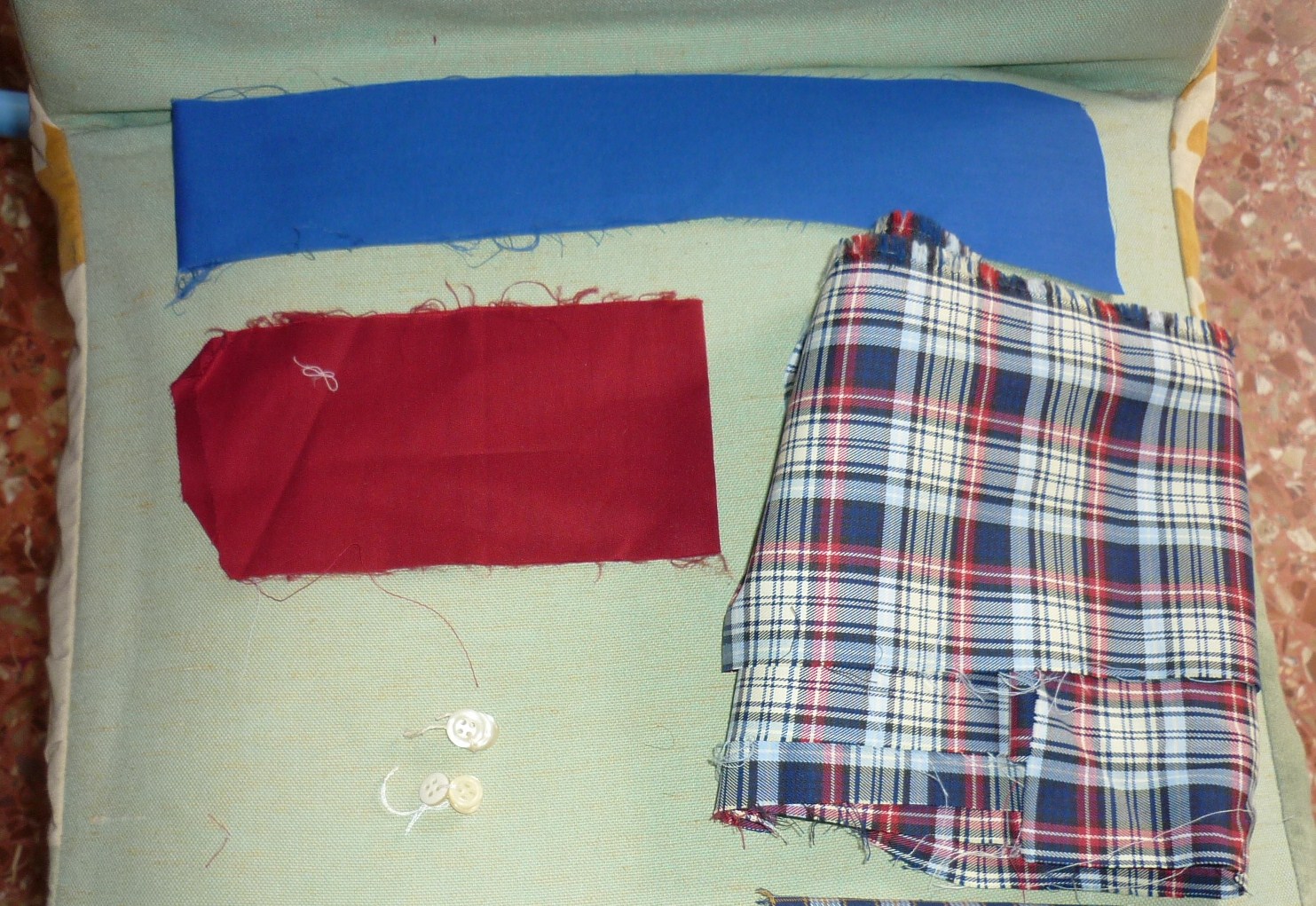 EL RINCON DE ROBLEDO: Tutorial, bloque de camisas patchwork