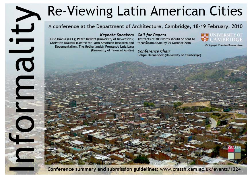 Divagaciones y Arquitectura: Informality: Re-Viewing Latin American Cities