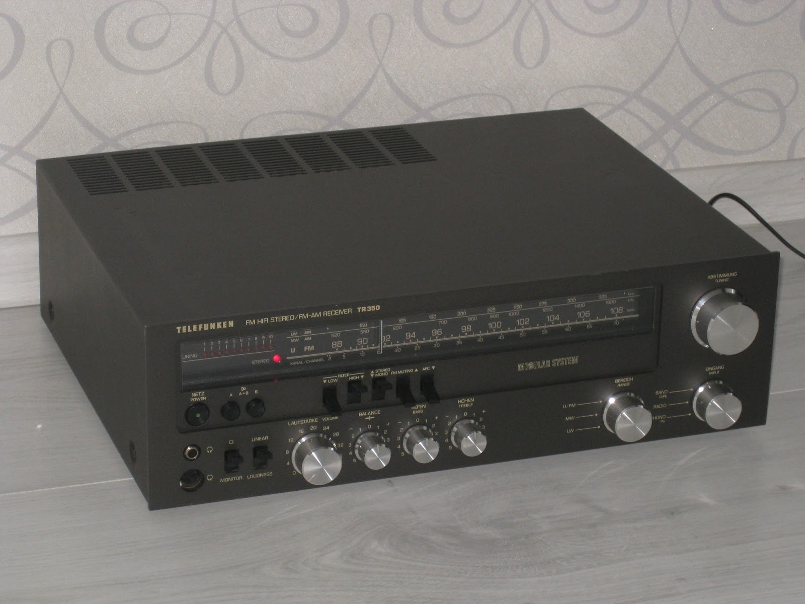 Infrequent Sound [sex.tex] technology: Telefunken TR-350 HiFi Stereo/FM ...