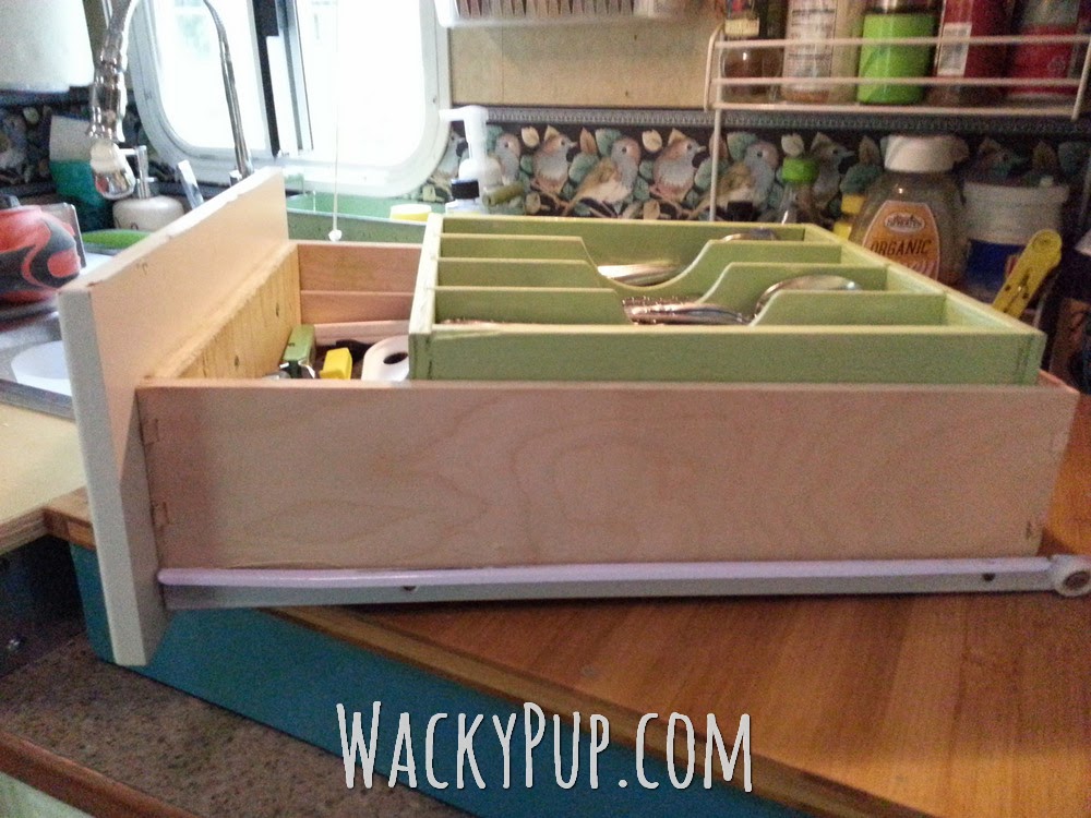 Wacky Pup: Double Your Drawer Space
